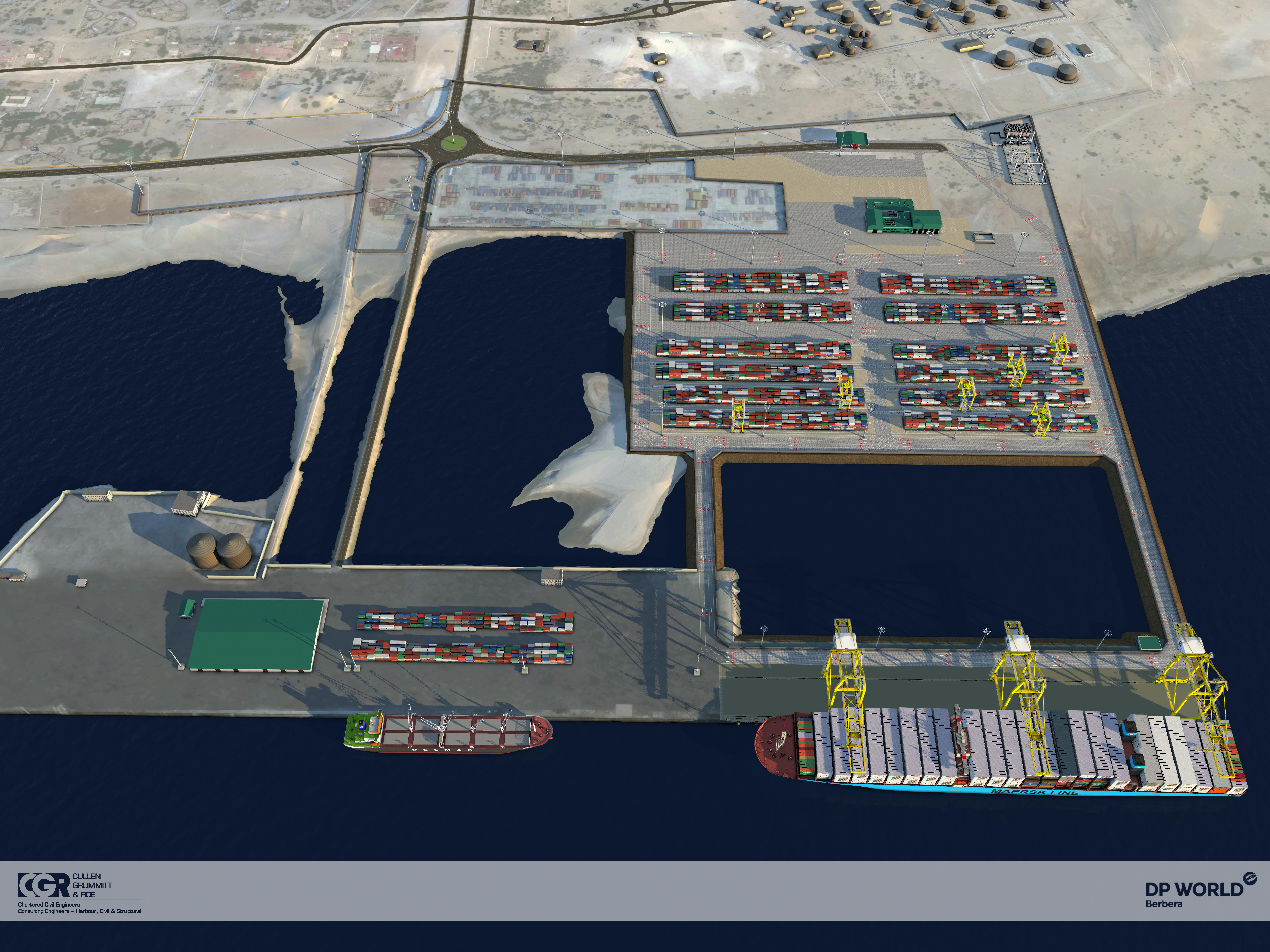 Berbera Terminal Works -Somaliland (Design & Build) - Shafa Al Nahdah